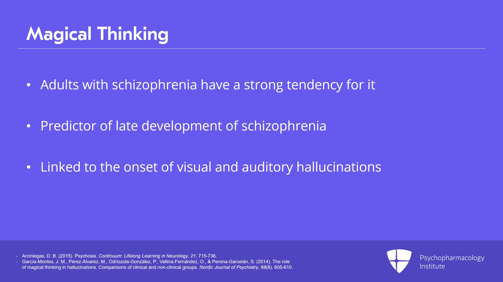 Psychopharmacology Institute